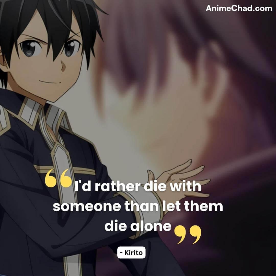 25 Iconic Sword Art Online Quotes That We’ll Never Forget – AnimeChad
