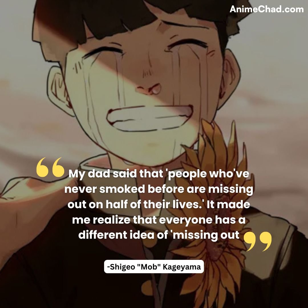 25 Iconic Mob Phycho 100 Quotes That We’ll Never Forget – AnimeChad