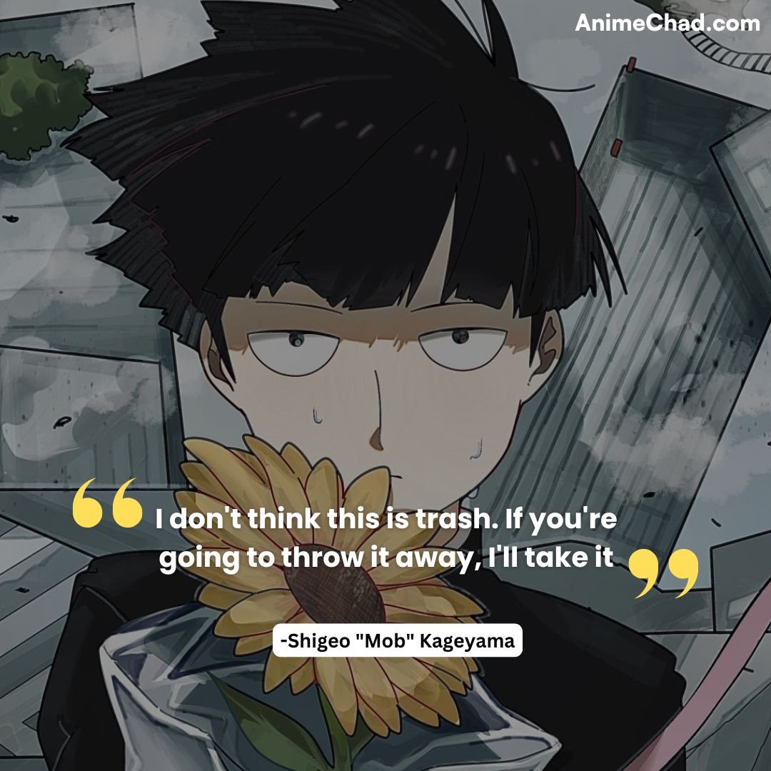 25 Iconic Mob Phycho 100 Quotes That We’ll Never Forget – AnimeChad