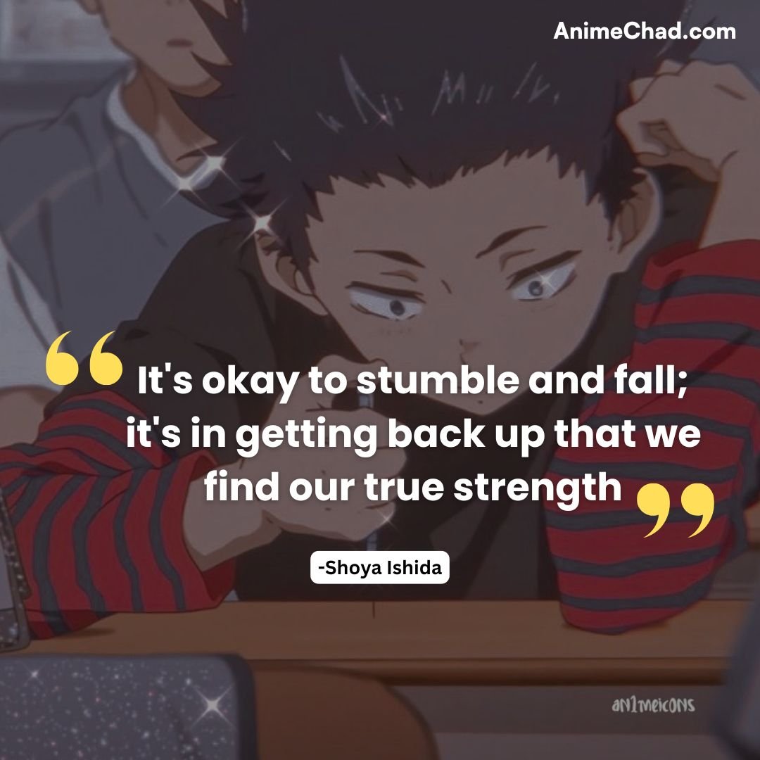 25 Iconic A Silent Voice Quotes That We’ll Never Forget – AnimeChad