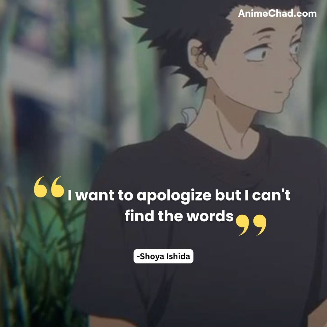 25 Iconic A Silent Voice Quotes That We’ll Never Forget – AnimeChad