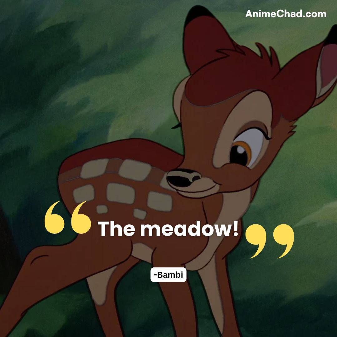 25 Iconic Bambi Quotes That We’ll Never Forget – AnimeChad