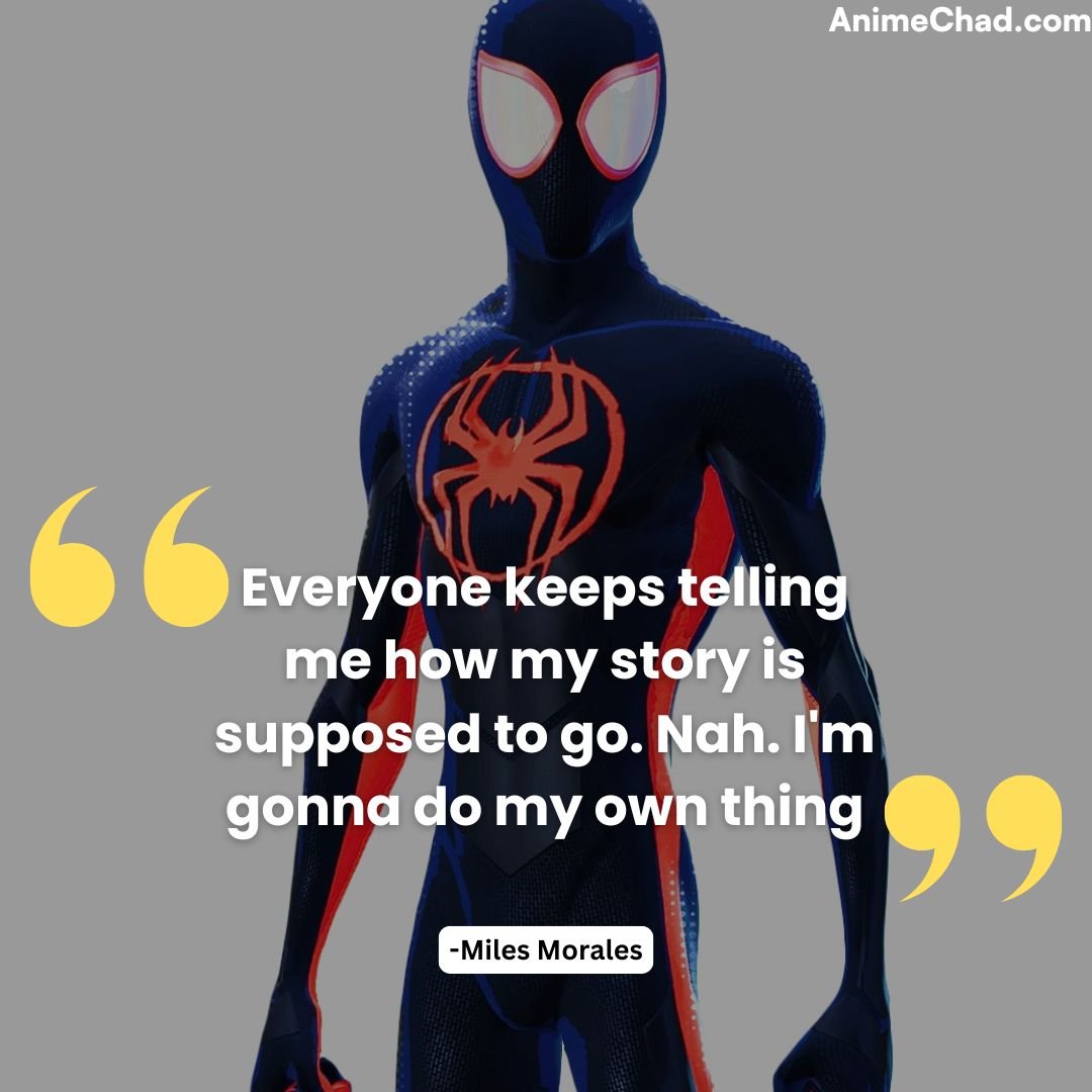 25 Iconic Spiderman – Across the Spider verse Quotes That We’ll Never ...