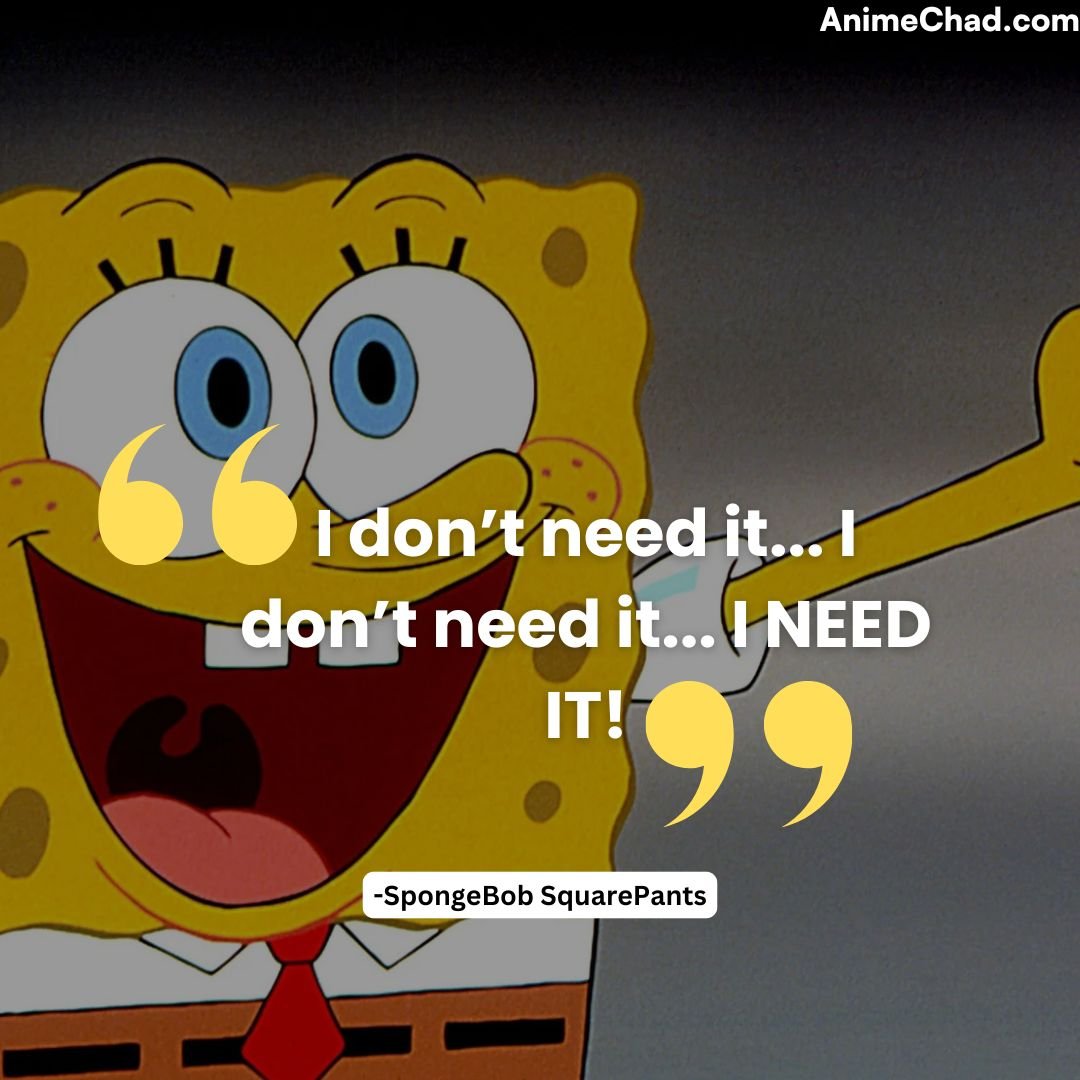 25 Iconic SpongeBob SquarePants Quotes That We’ll Never Forget – AnimeChad